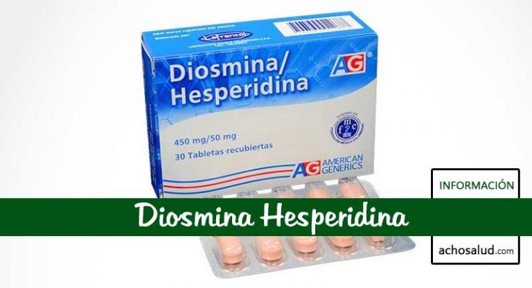 Diosmina hesperidina - Para que sirve y EFECTOS secundarios